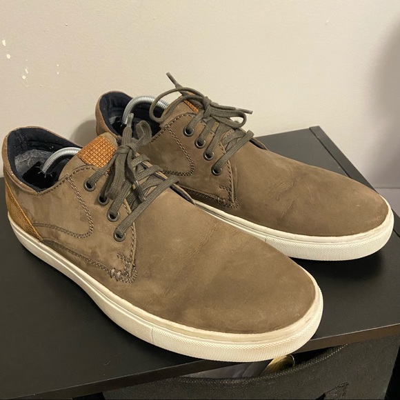 Steve Madden | Shoes | Steve Madden Mens Leather Upper Grey Casual ...